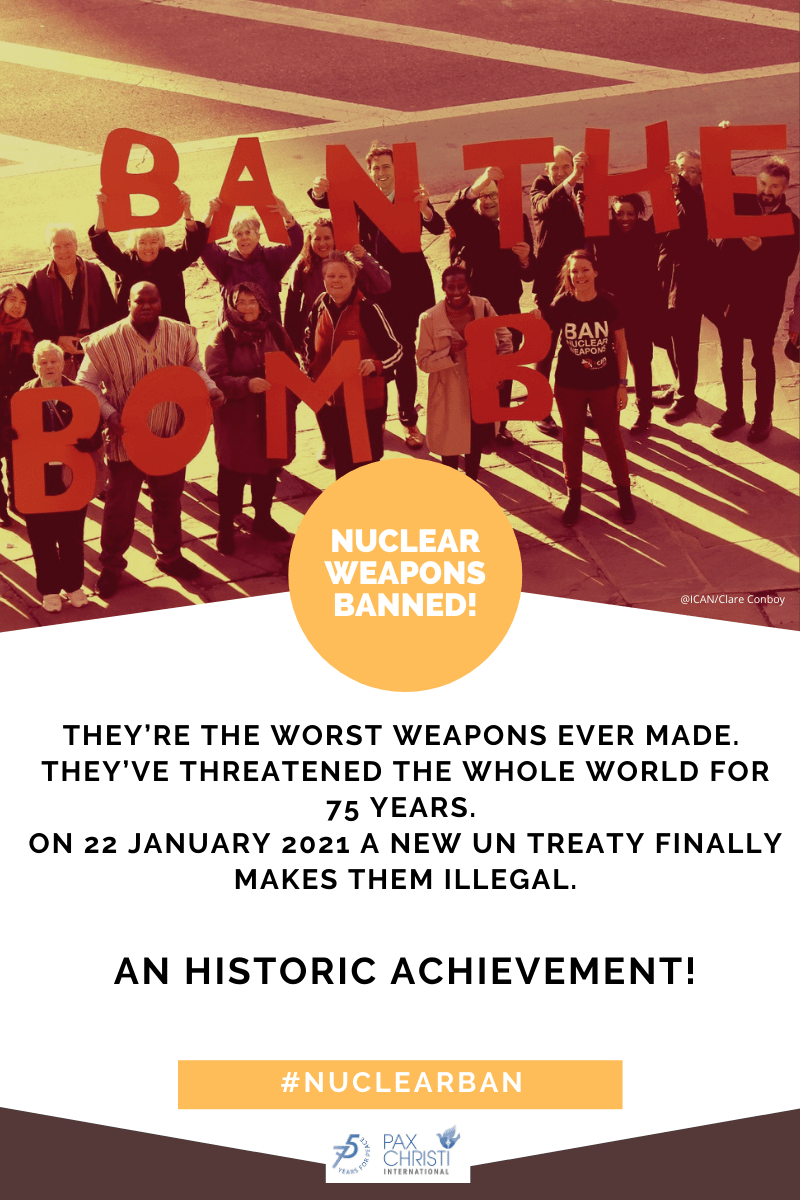Catholic leaders welcome UN international ban on nuclear weapons - JRS
